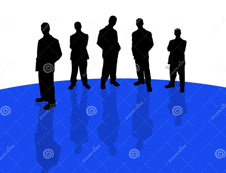 Business people shadows-3 stock illustration. Illustration of dude - 87373