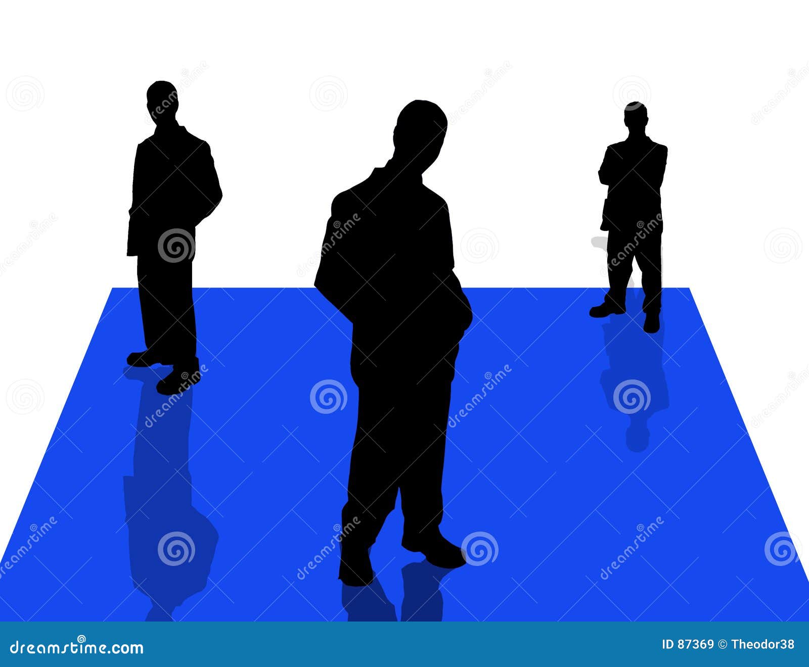 Business people shadows-6 stock illustration. Illustration of people ...