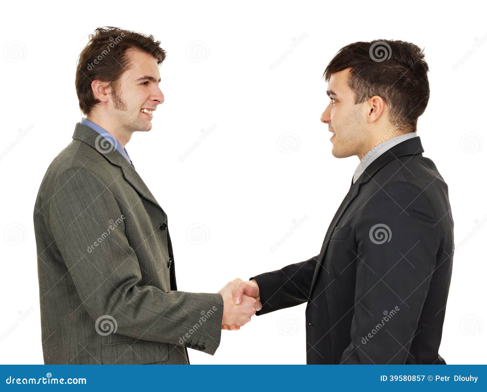 Business People Shaking Hands Stock Image - Image of finance, people ...