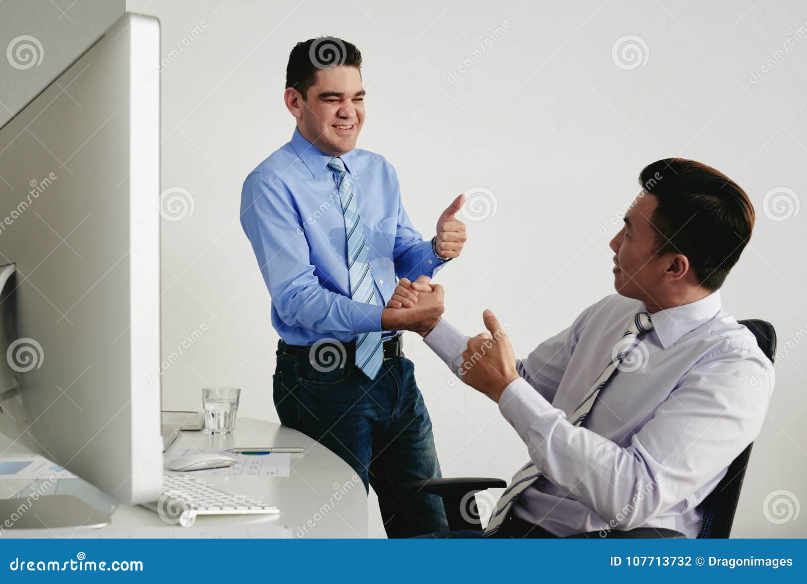 Good work stock photo. Image of explaining, discussing - 107713732