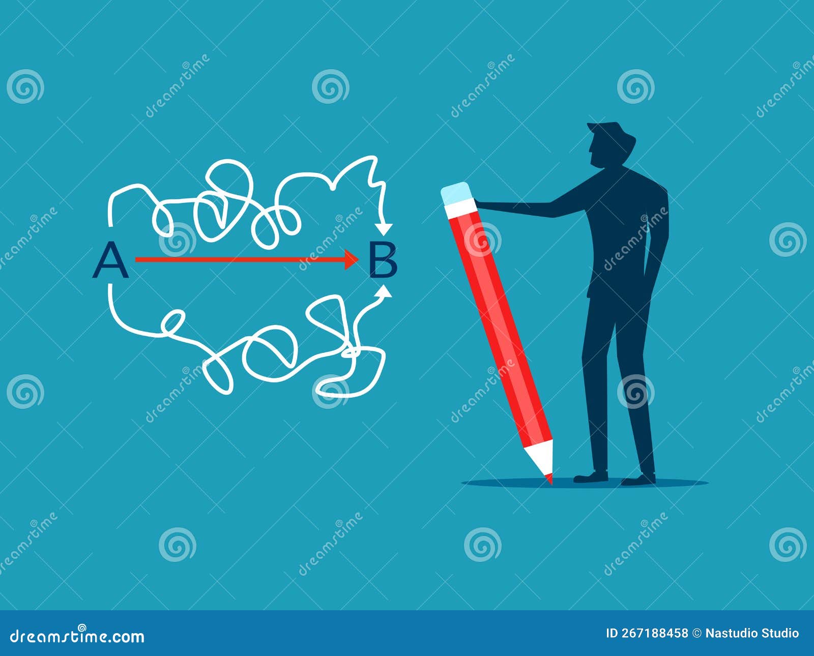 Business People Solve Problems in a Simple Way. Simple Passages and ...