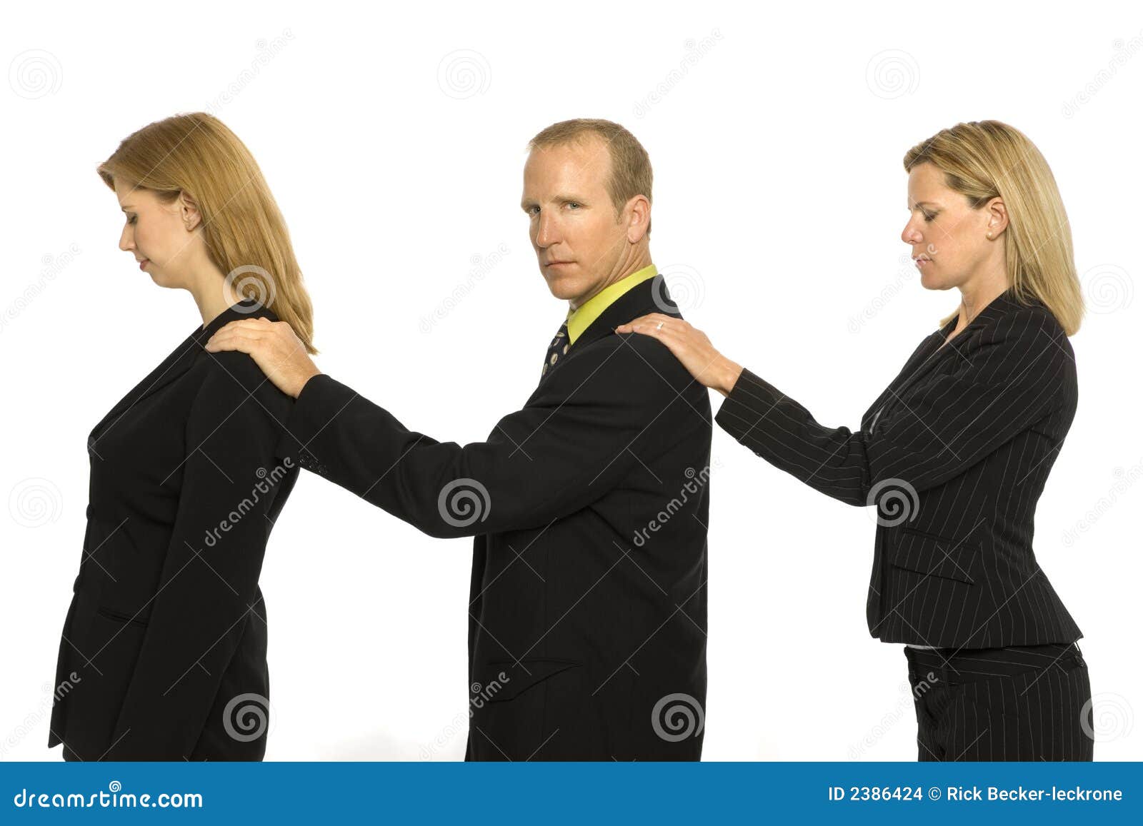 Business People Stand Together Stock Photo - Image of solutions, moving ...