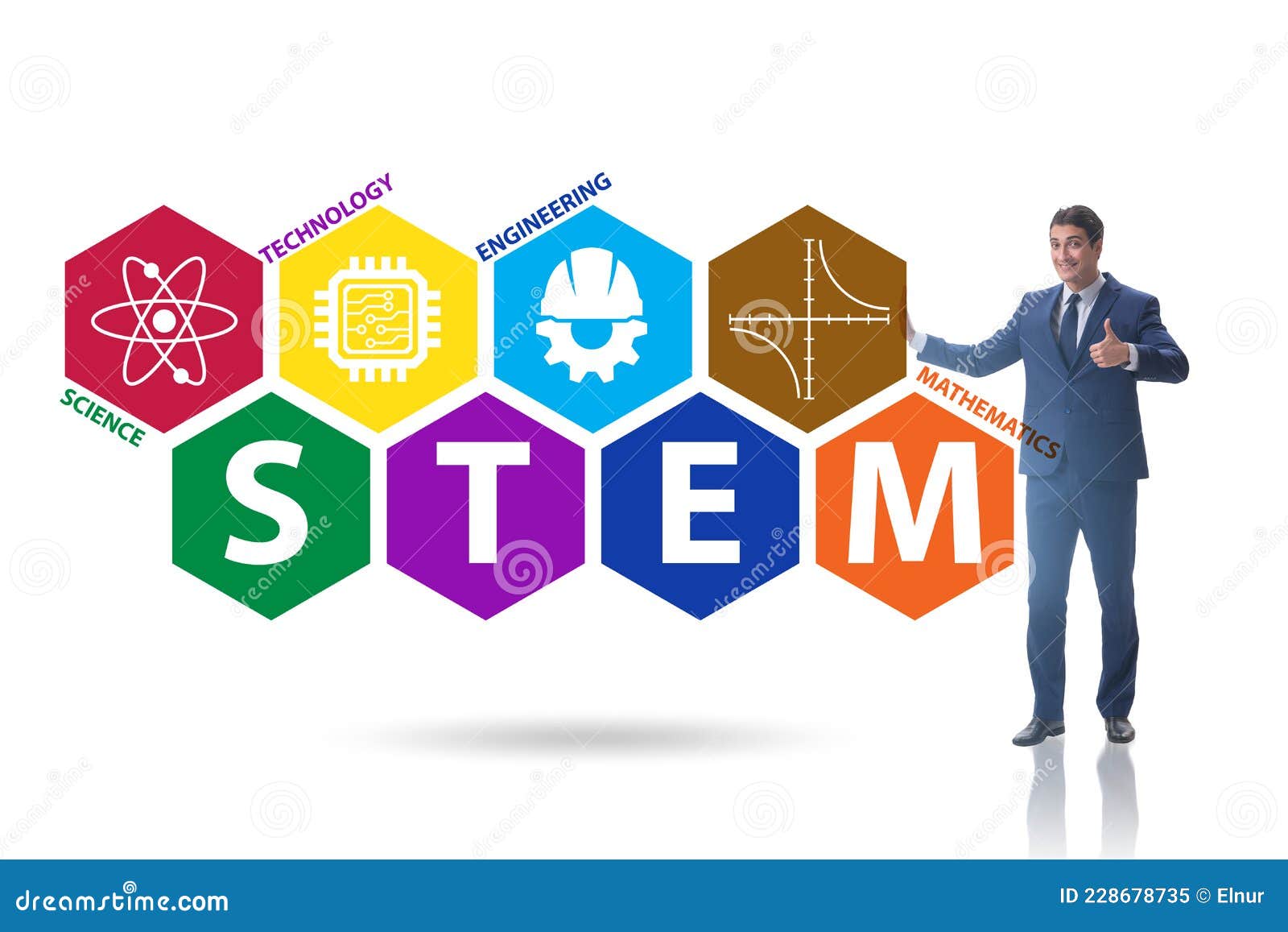Business People in STEM Education Concept Stock Image - Image of ...