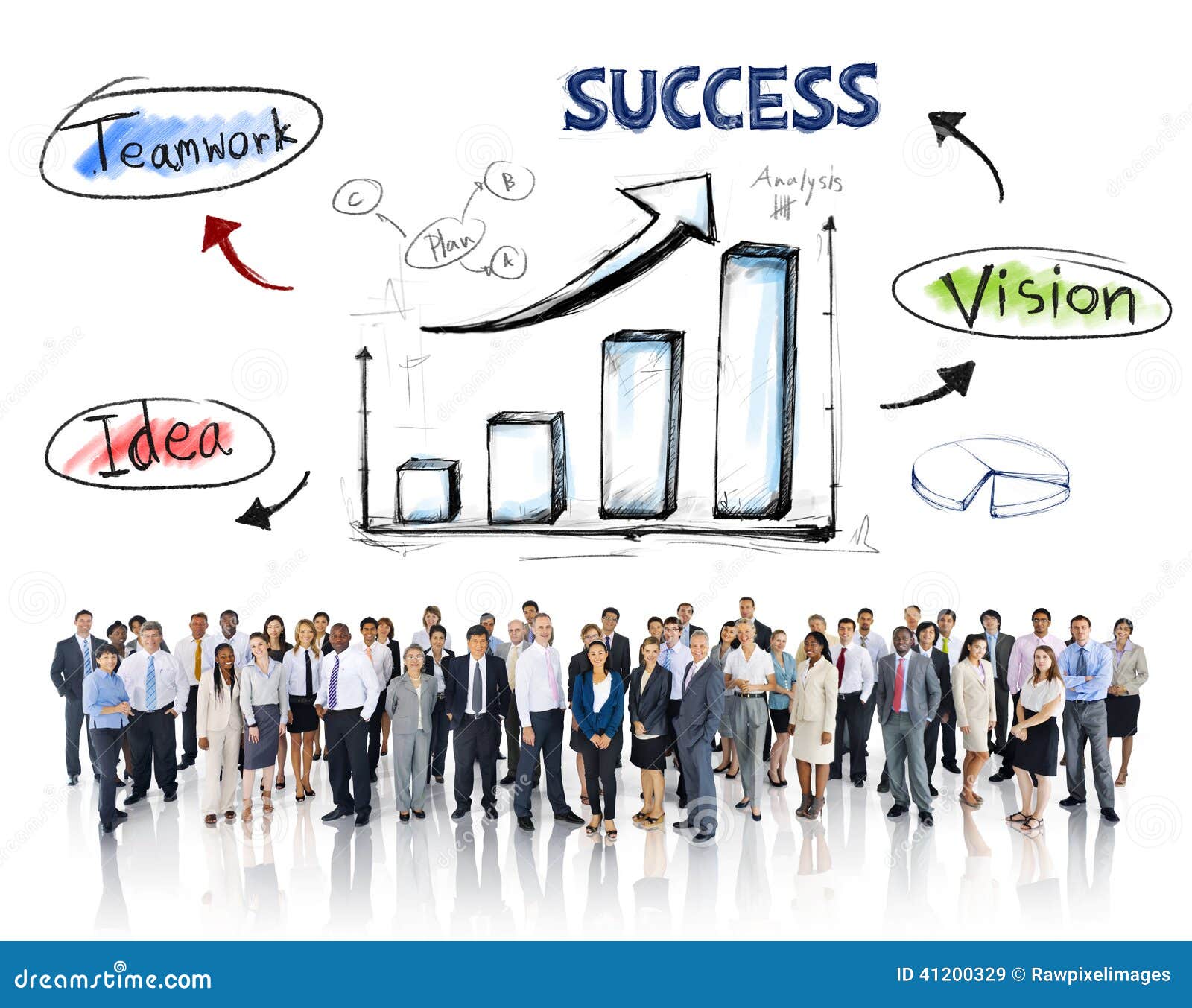 Business People and Success Concepts Stock Image - Image of businessman ...