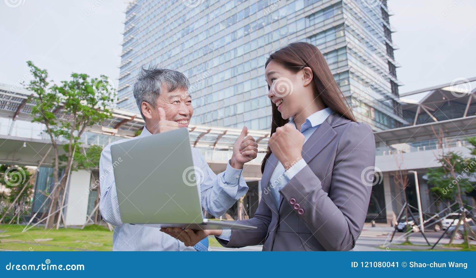 Business People Talk Happily Stock Image - Image of preferment, meeting ...