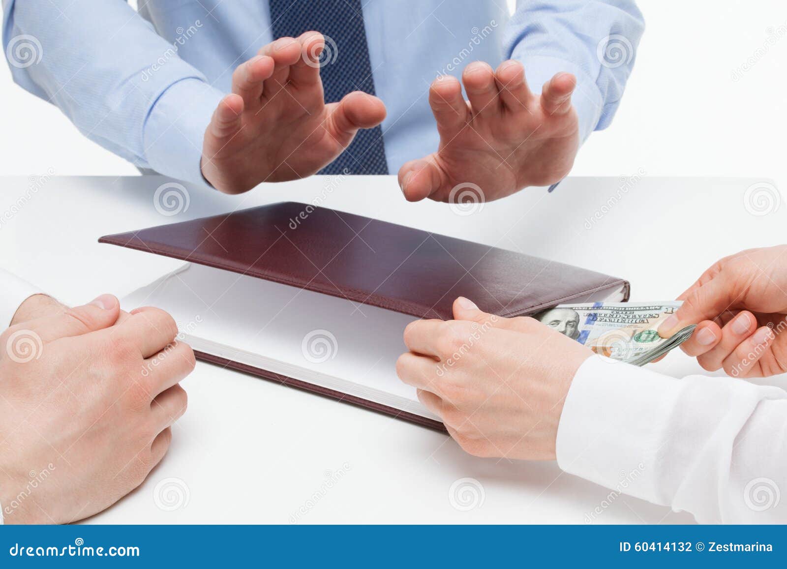 Business People Taking a Bribe Stock Photo - Image of money, close ...