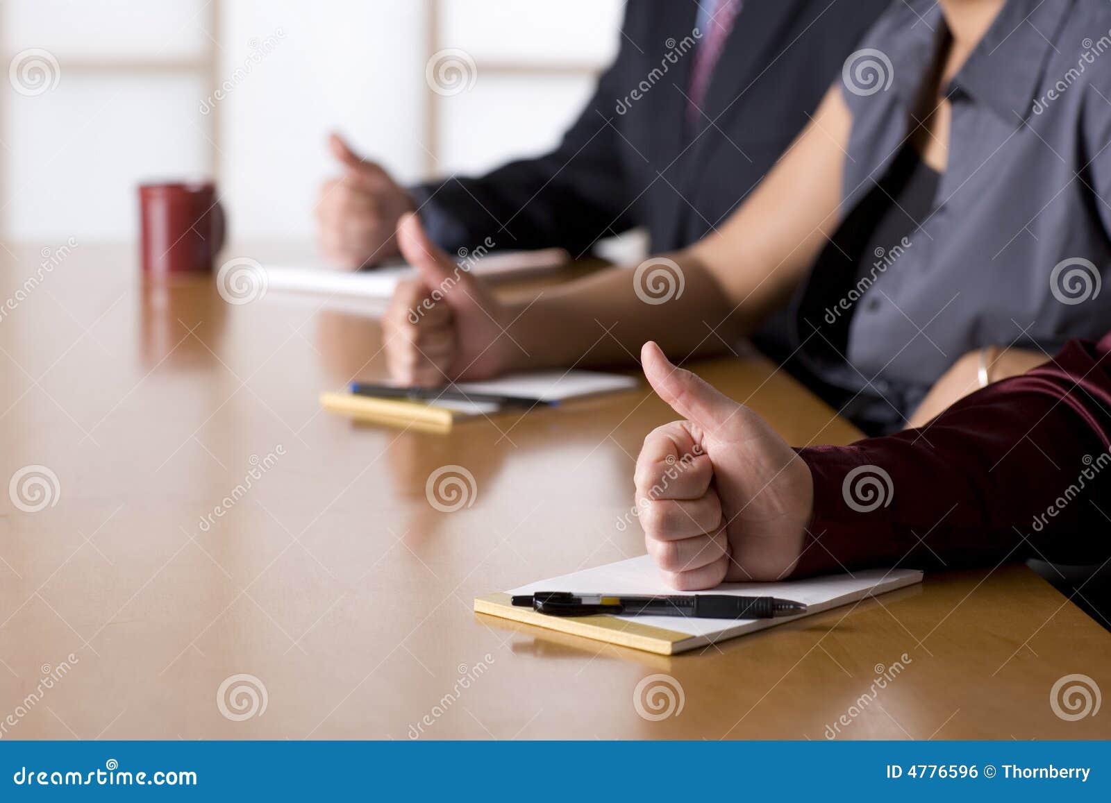 Business People Taking Notes in a Meeting Stock Photo - Image of ...