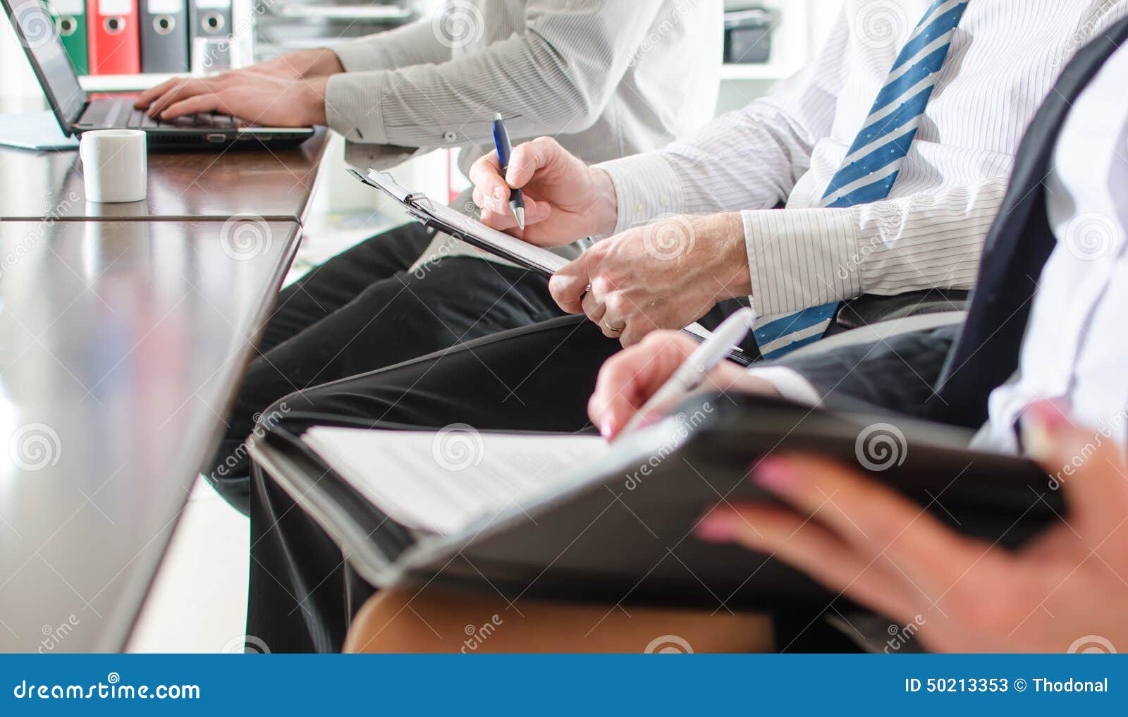 Business People Taking Notes Stock Image - Image of learning, notes ...