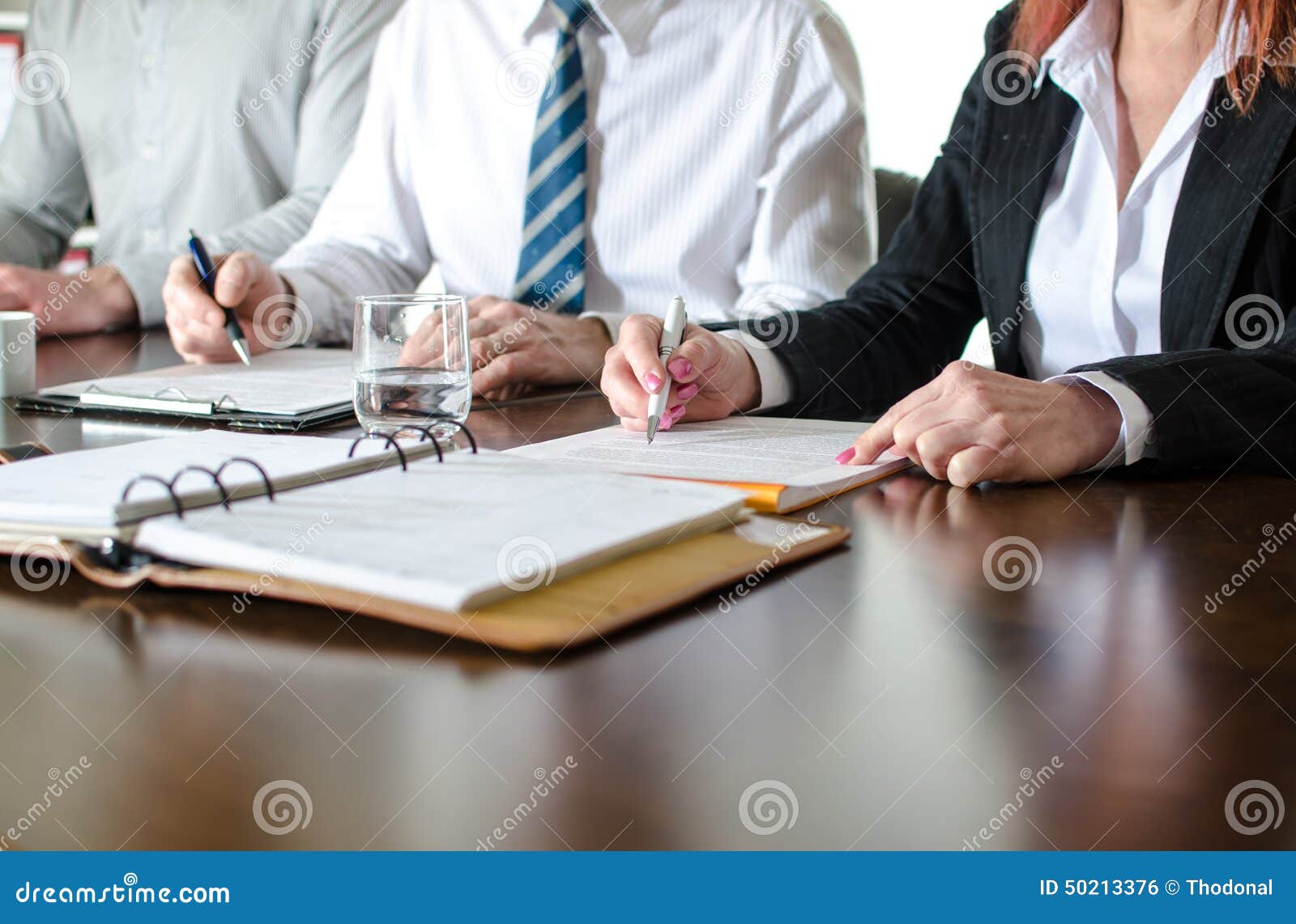 Business People Taking Notes Stock Photo - Image of professional ...