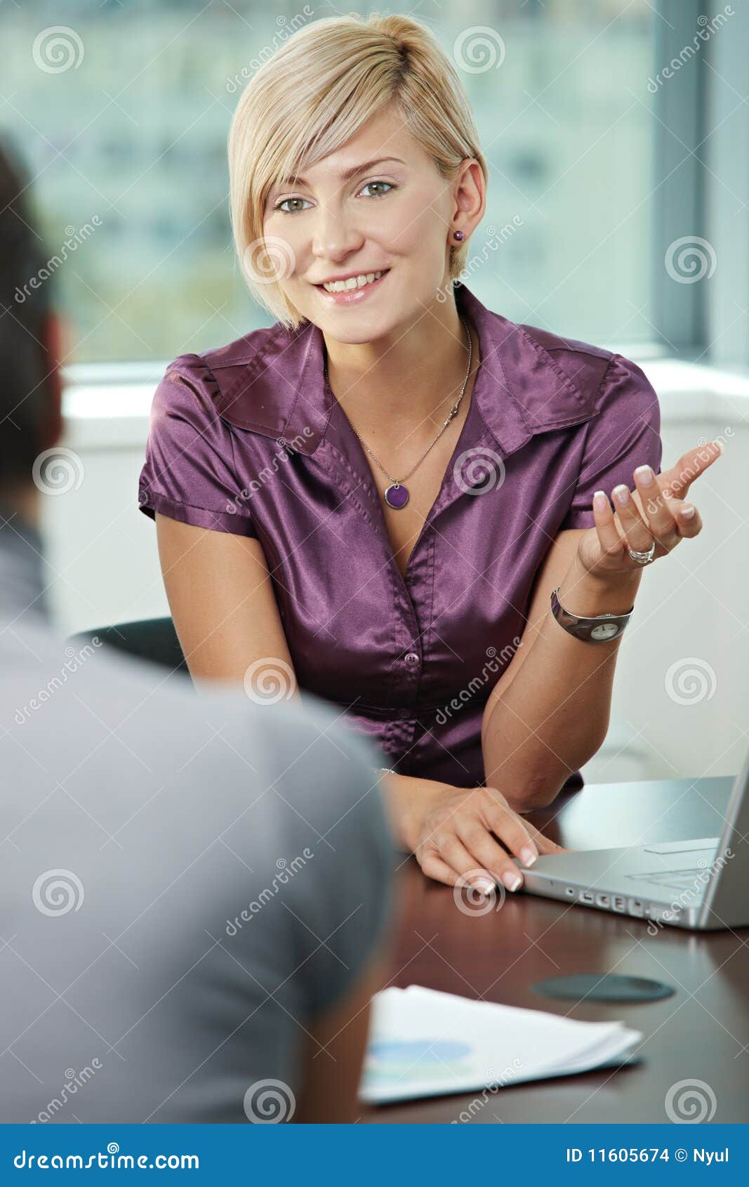 Business people talking stock photo. Image of cooperation - 11605674
