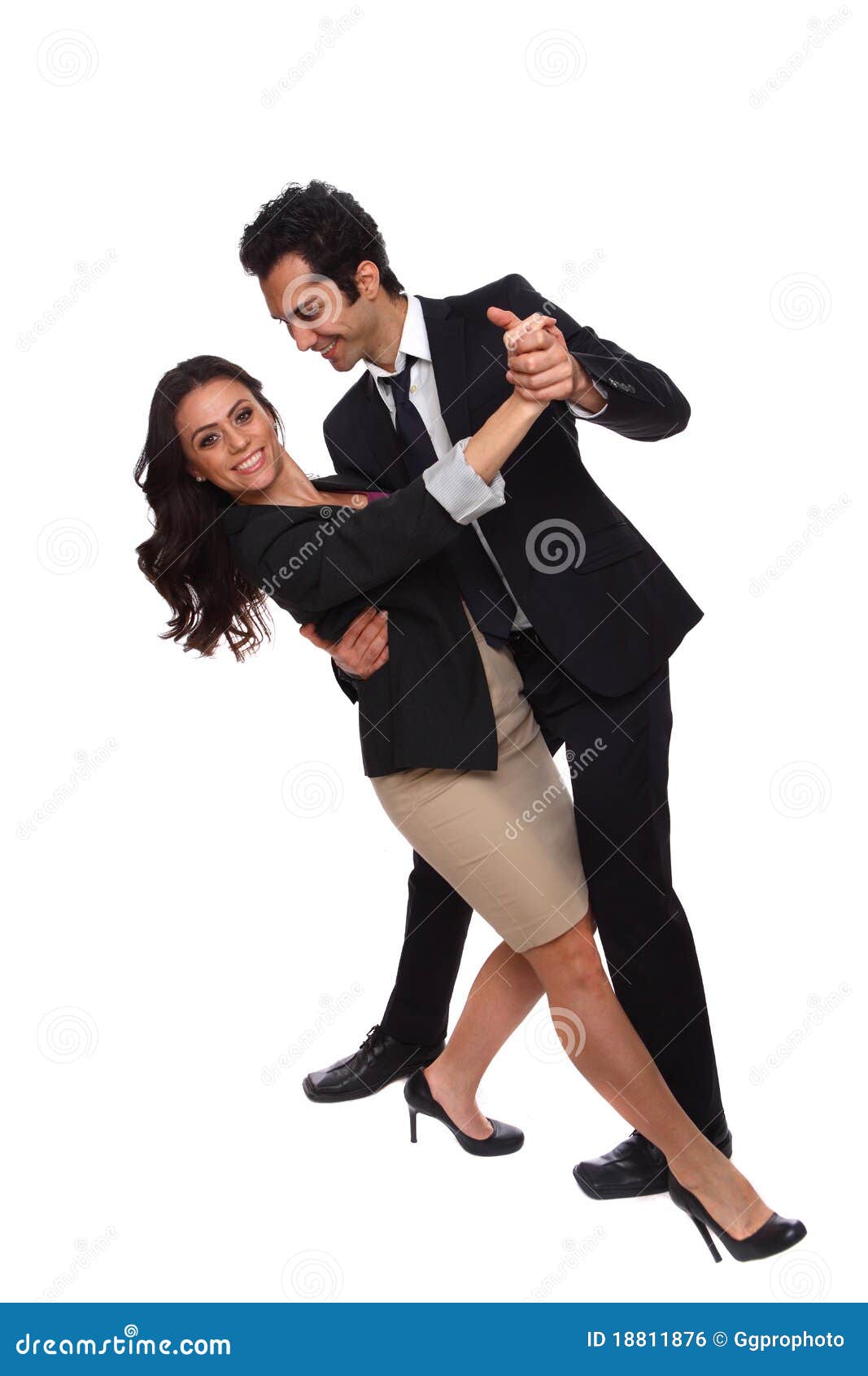 Business people tango dip stock photo. Image of tangoing - 18811876