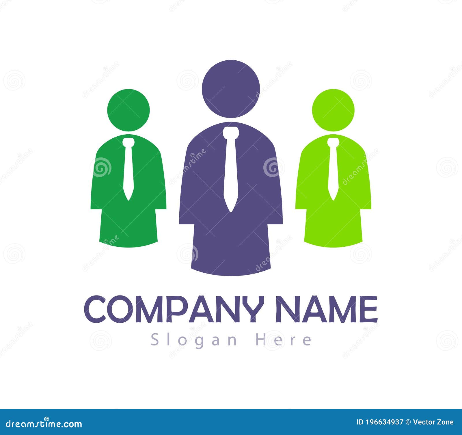 Business People Vector Logo. Stock Vector - Illustration of home ...