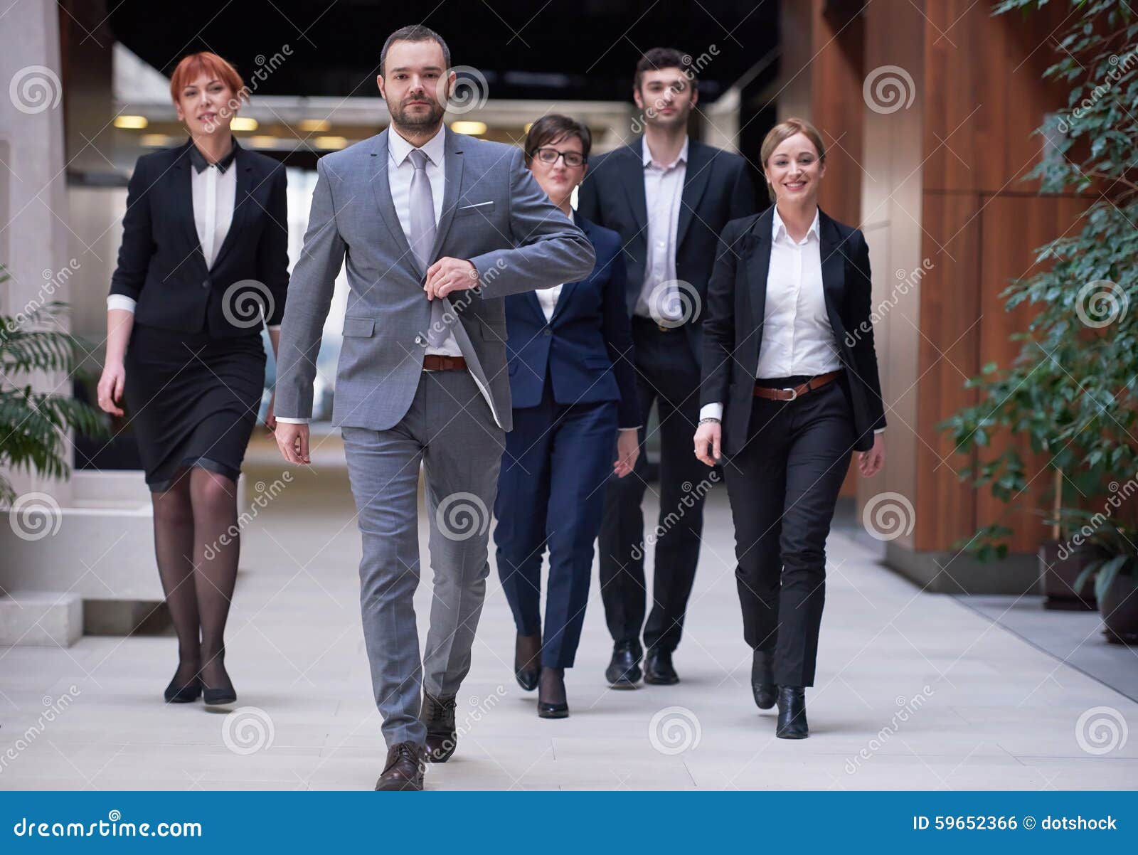 Business People Team Walking Stock Photo - Image of abstract, company ...