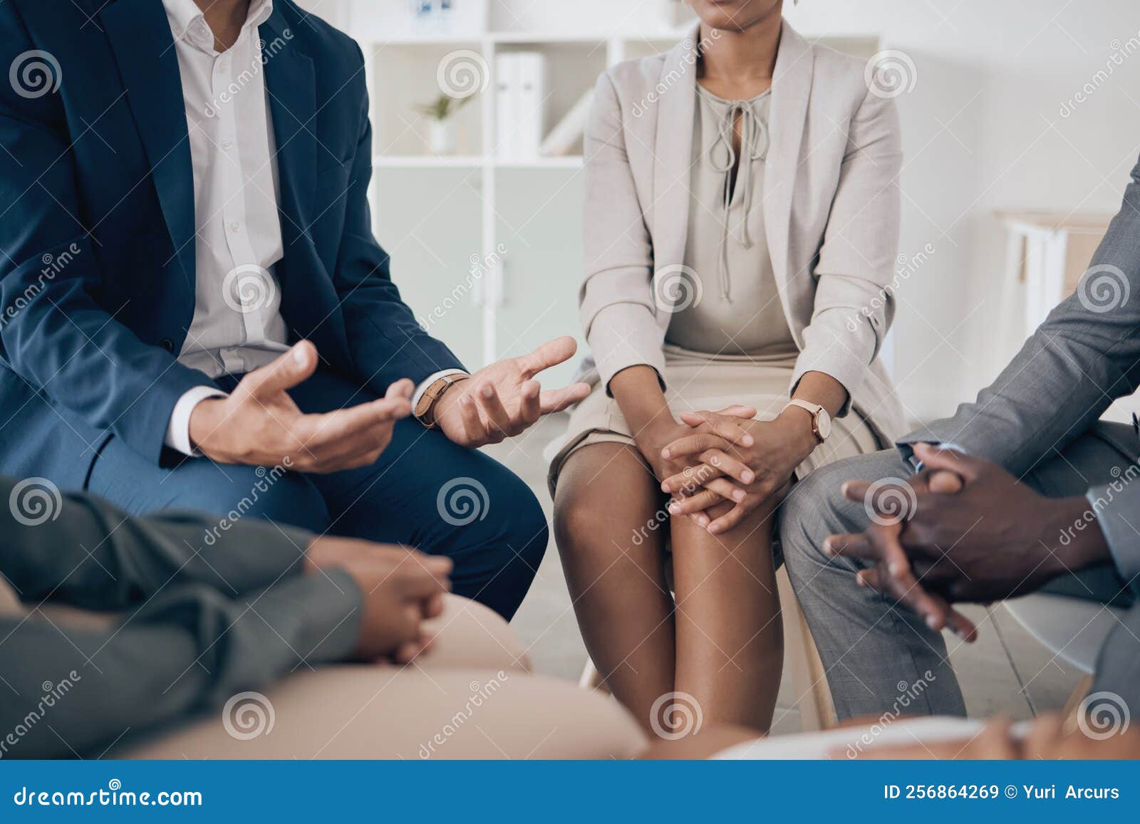 Business People, Teamwork and Collaboration Support in Group Therapy ...