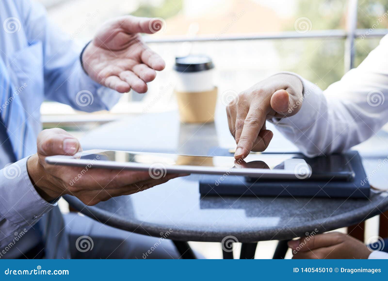 Business People Using Digital Tablet Stock Photo - Image of online ...