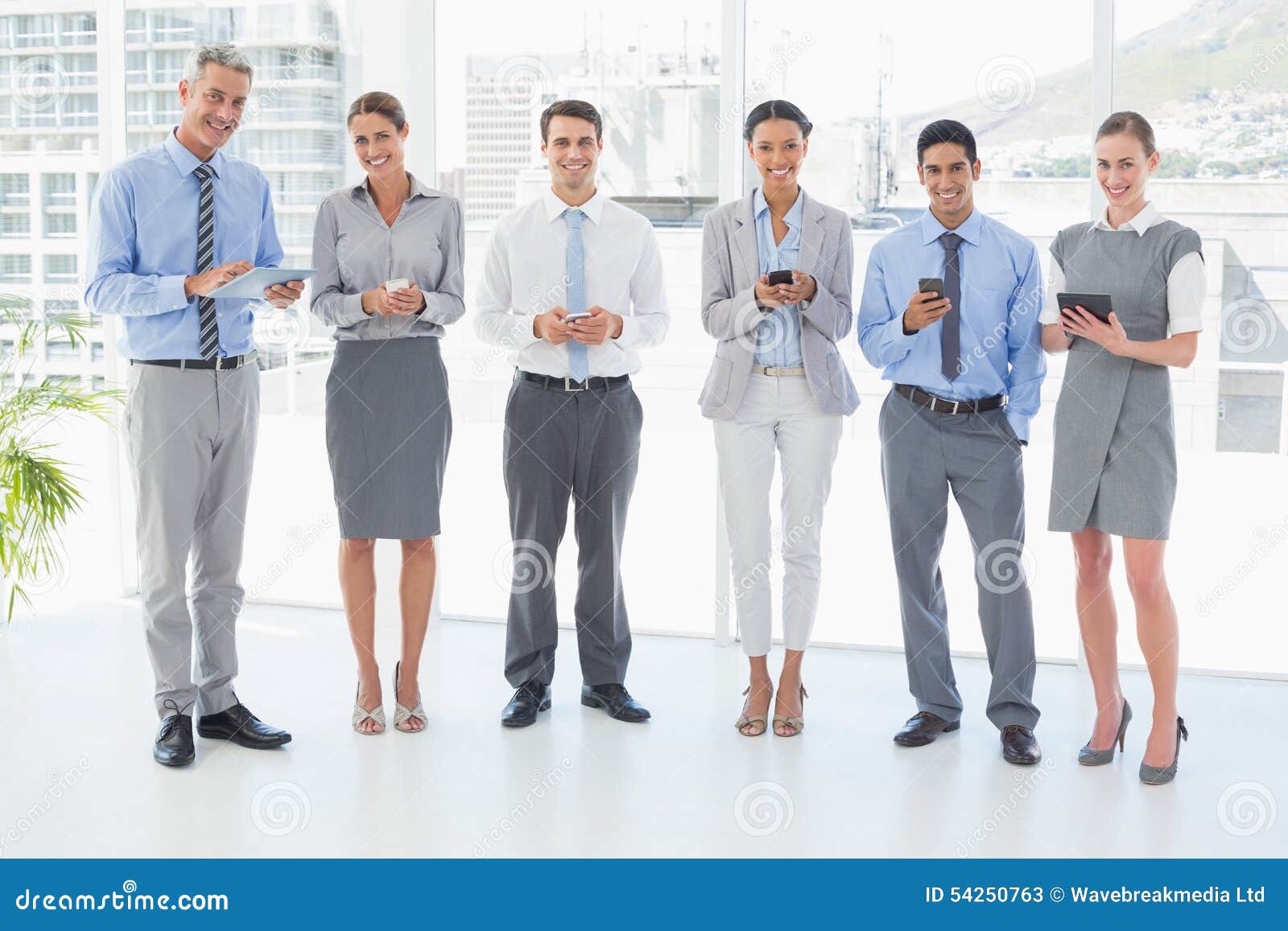 Business People Using Their Phone Stock Image - Image of classy, people ...