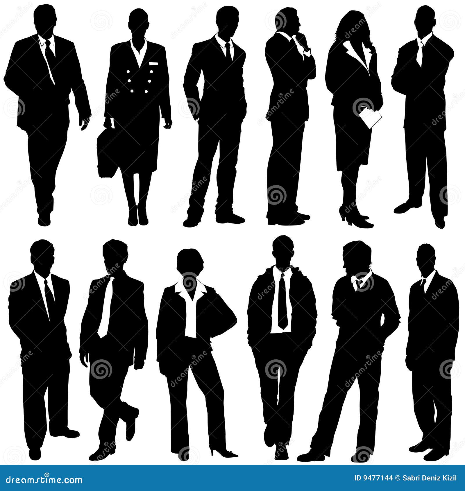 Business people vector stock vector. Illustration of shape - 9477144