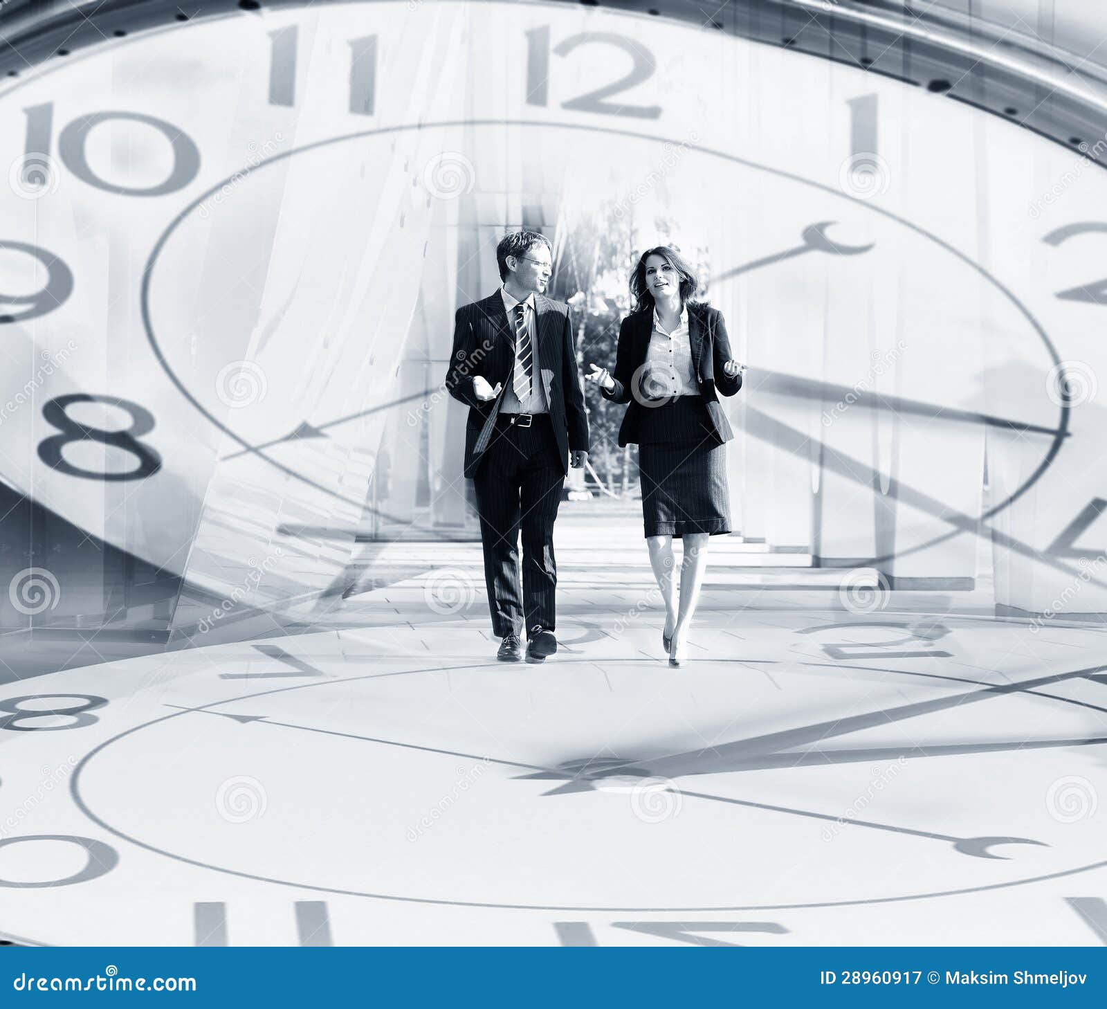 576 Business People Walking Clock Background Photos - Free & Royalty ...