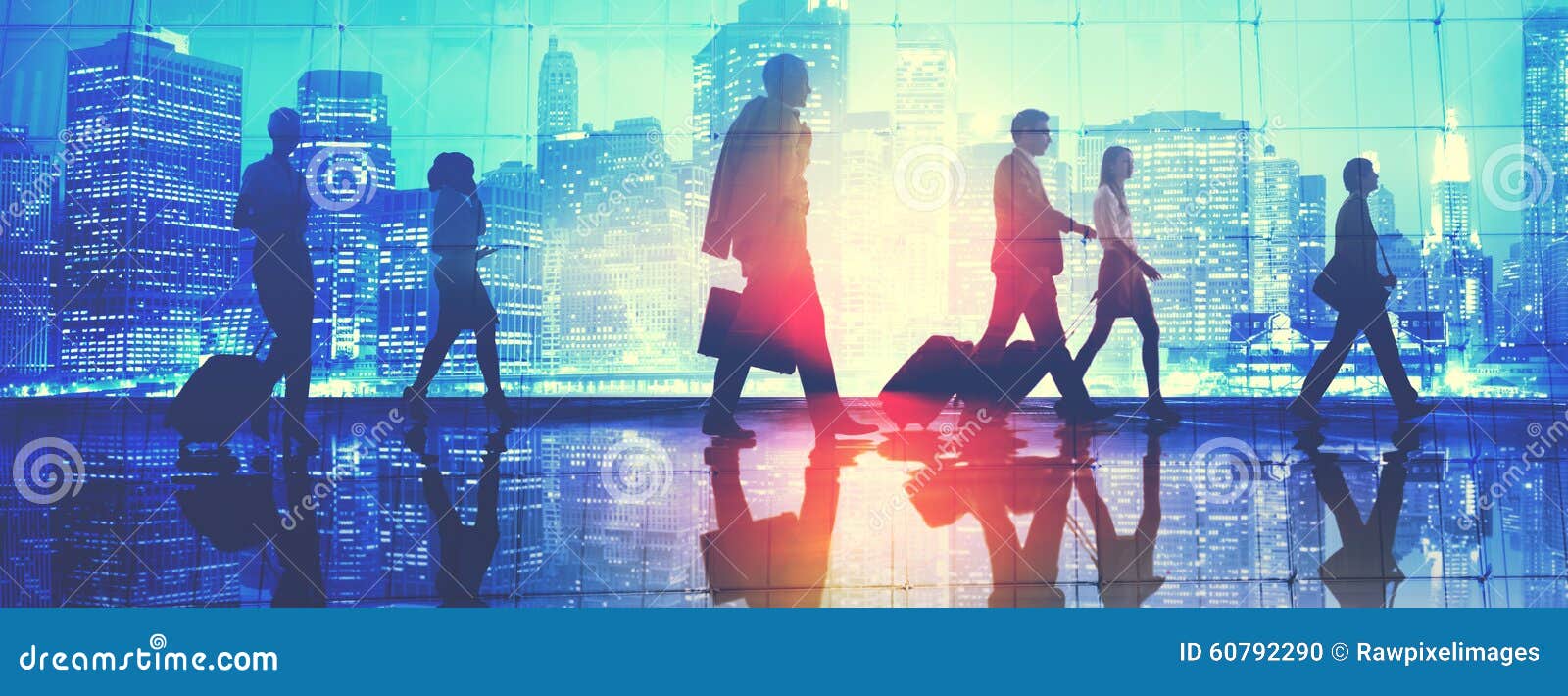 Business People Walking Commuter Rush Hour Concept Stock Photo - Image ...