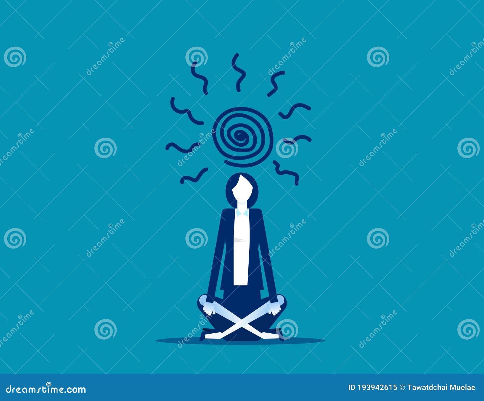 Business People Work until Dizzy. Business Office People Concept Stock ...