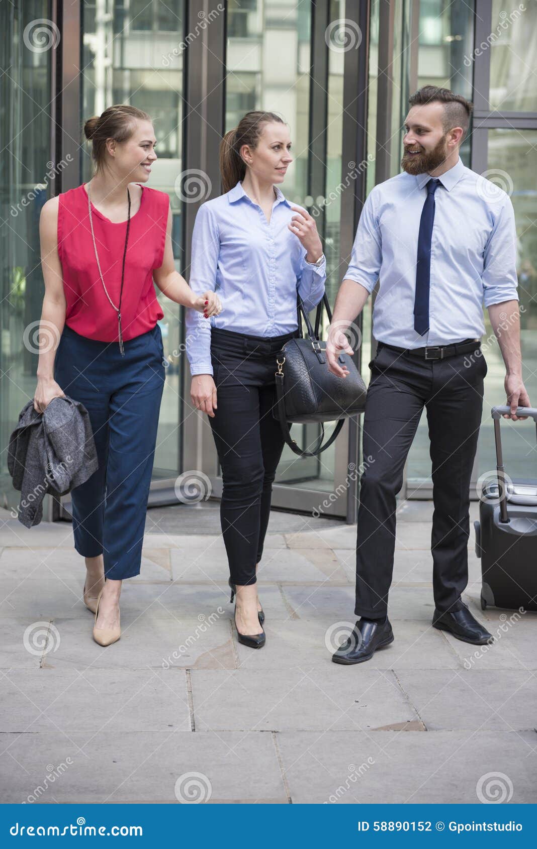 Business people after work stock photo. Image of district - 58890152