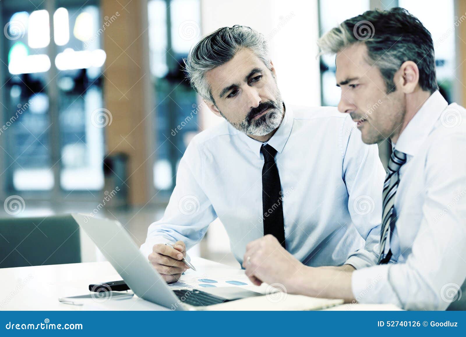 Business People at Work in Office Stock Photo - Image of people ...