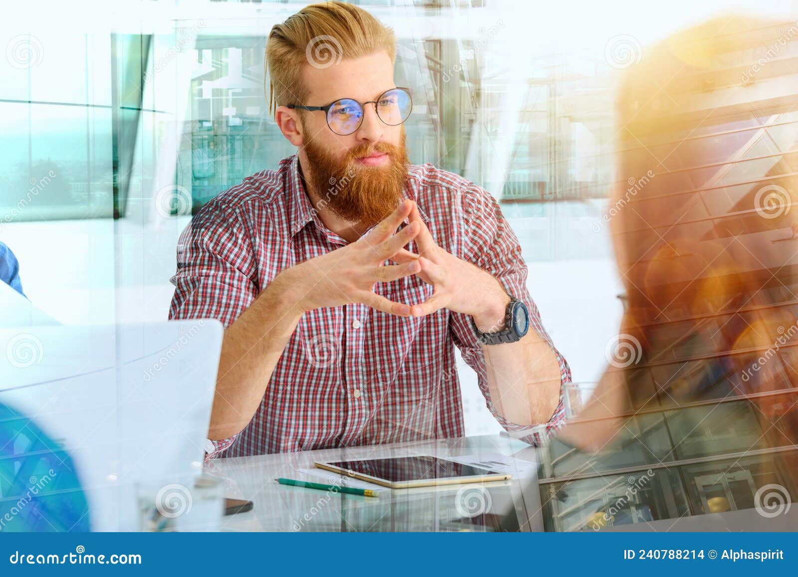 Business People that Work Together in Office As Teamwork and Partner ...