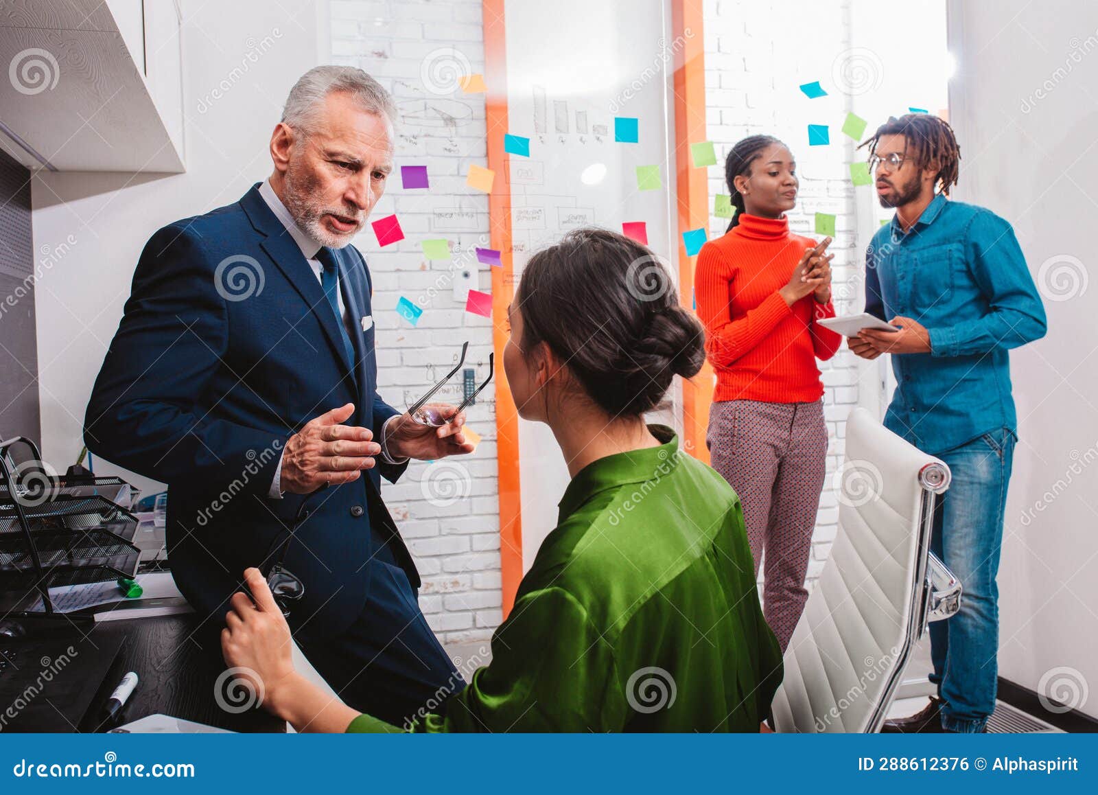 Business People that Work Together in Office As Teamwork and ...