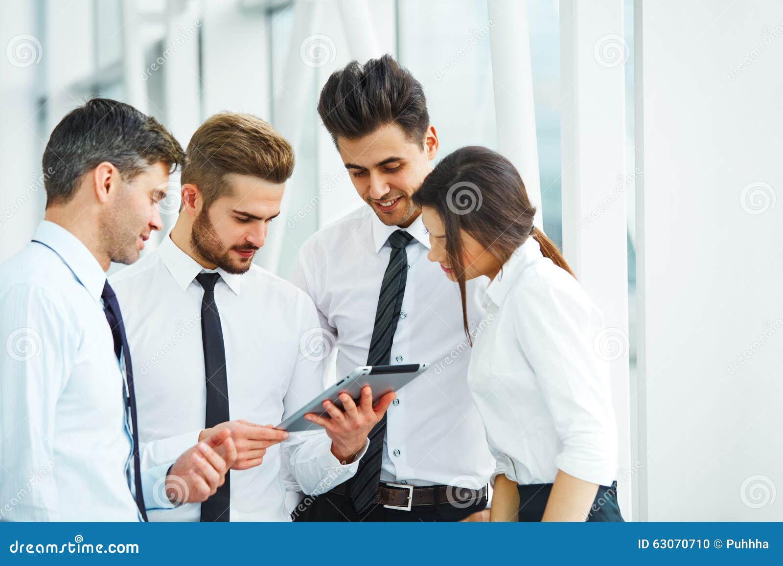 Business People Working As a Team at the Office Stock Photo - Image of ...