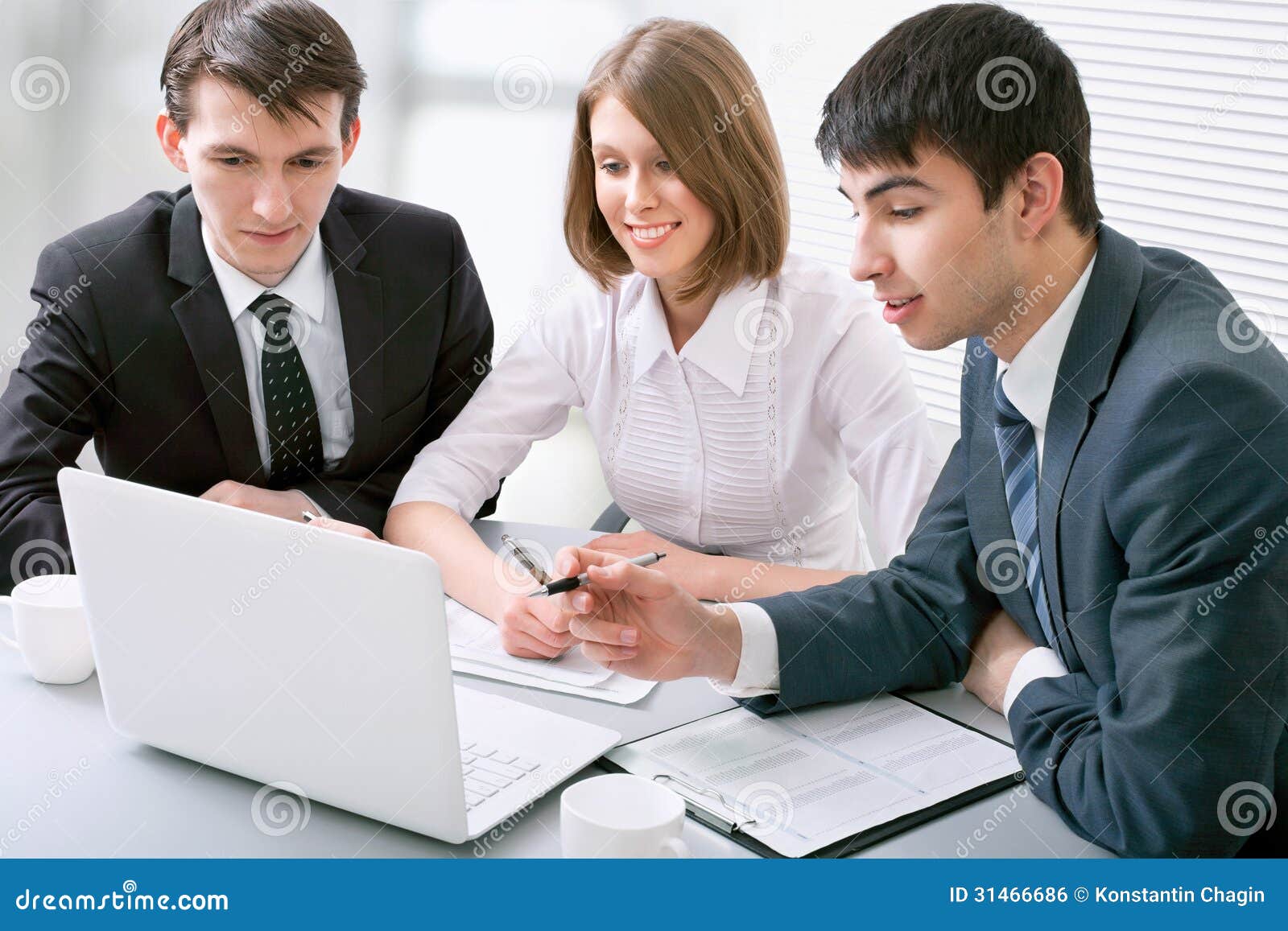 Business people stock photo. Image of male, discussion - 31466686