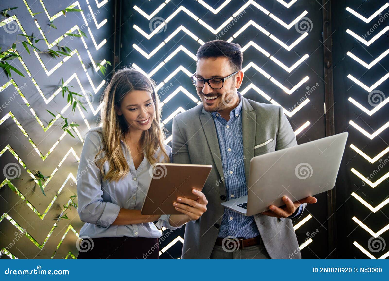 Business People Working, Having Fun and Chatting at Workplace Office ...