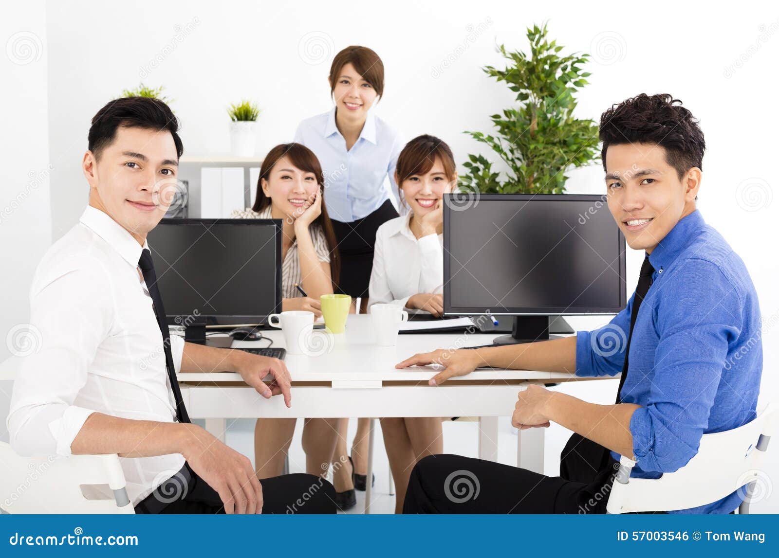 Business People Working in the Office Stock Photo - Image of occupation ...