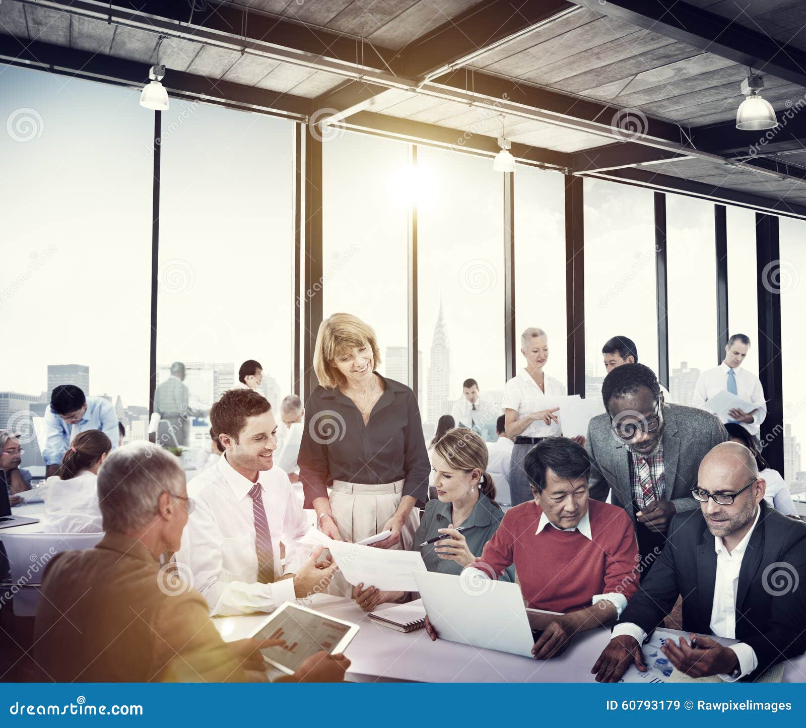 Business People Working Teamwork Cooperation Conference Stock Image ...