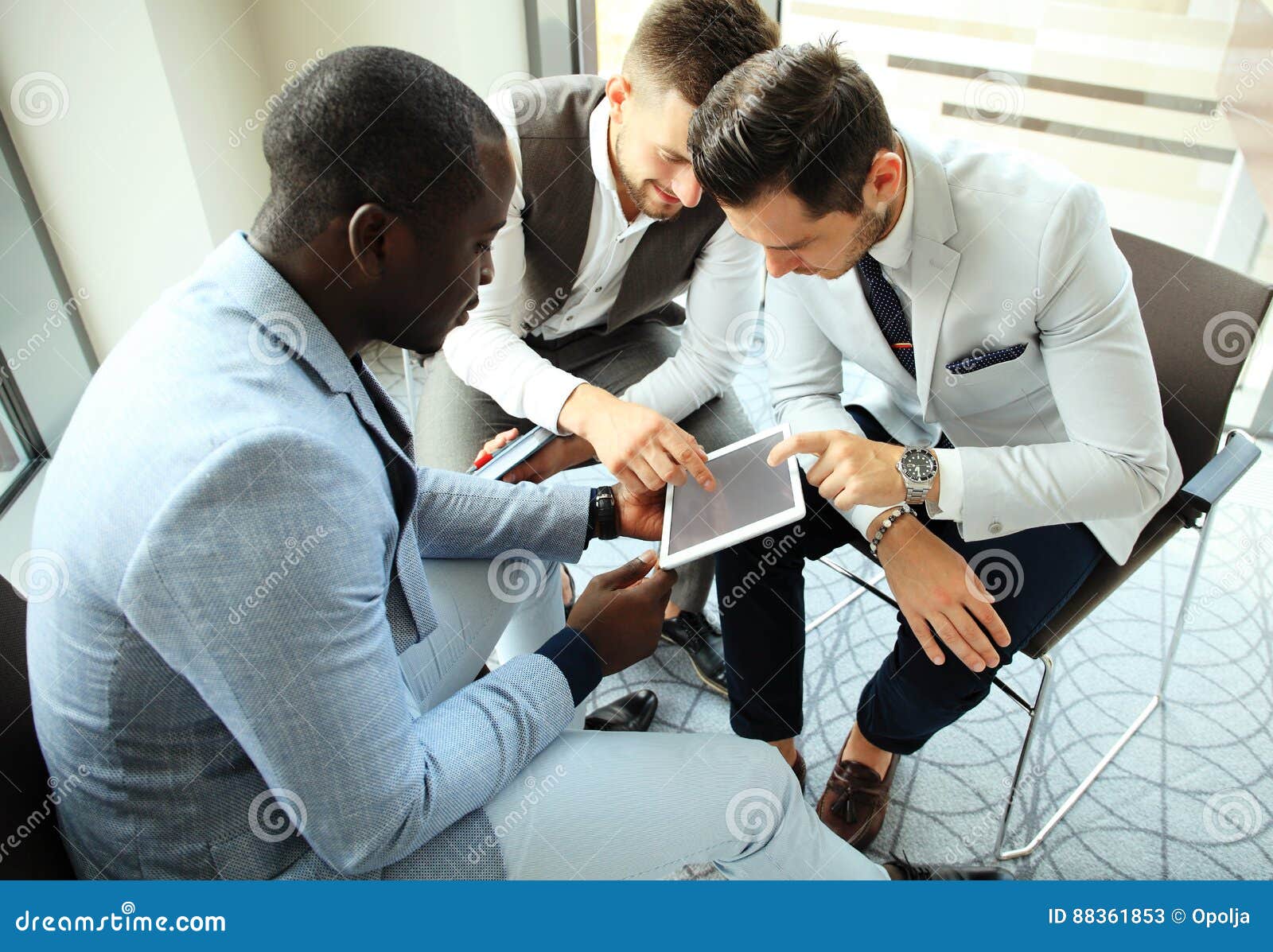 Business People Working Teamwork Cooperation Conference. Stock Image ...