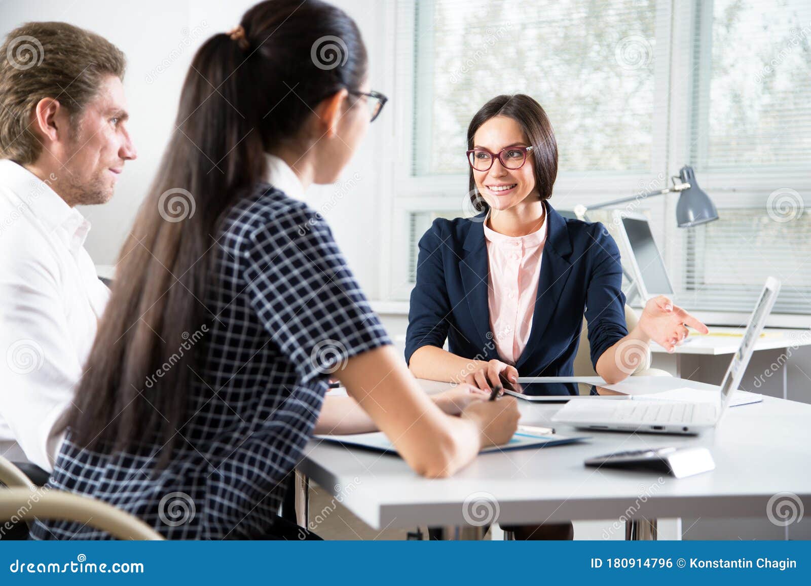 Business People Working Together in the Office Stock Photo - Image of ...