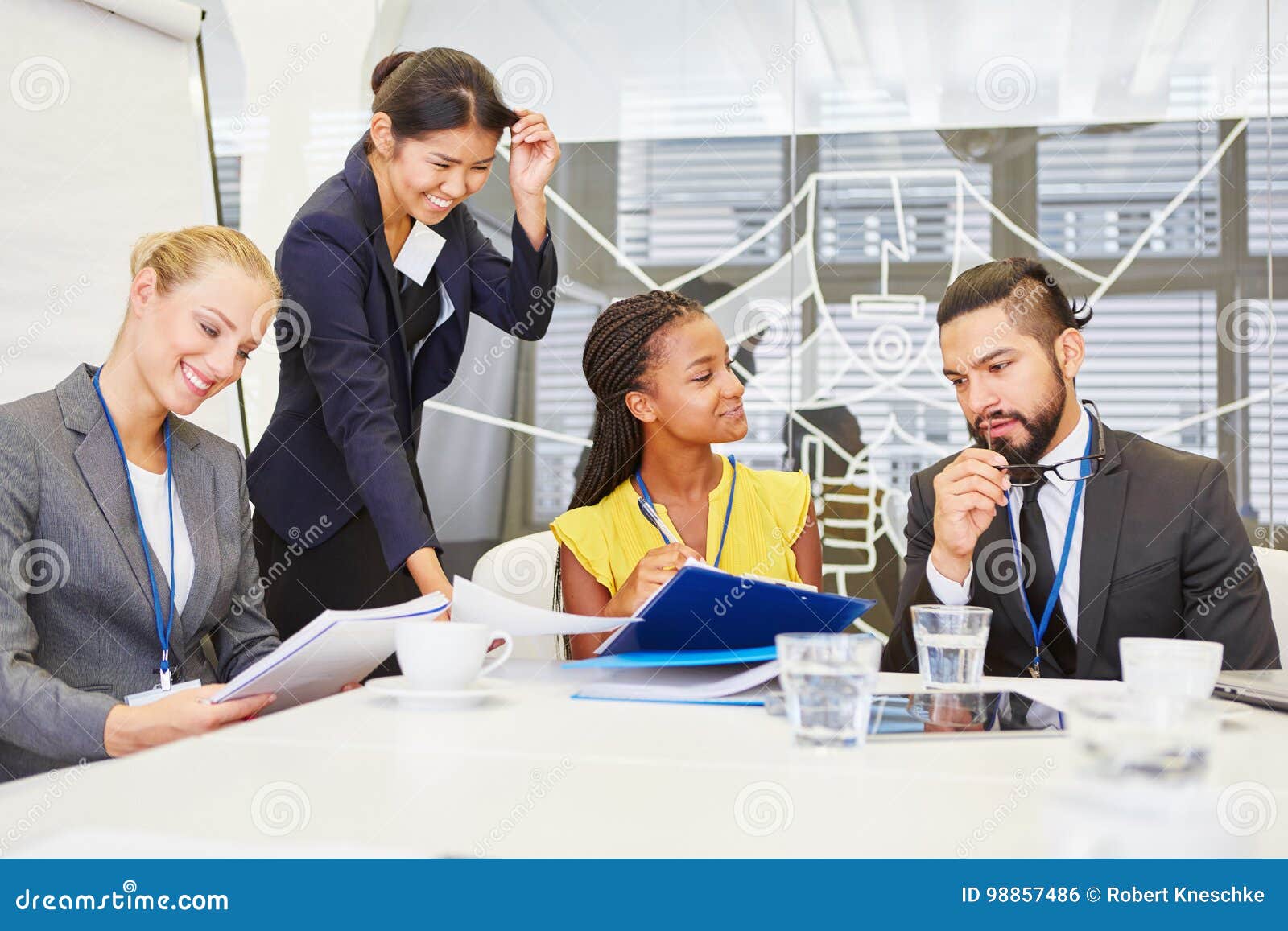 Business People in Business Workshop Stock Photo - Image of seminar ...