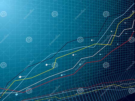 Business performance stock vector. Illustration of blue - 2667829