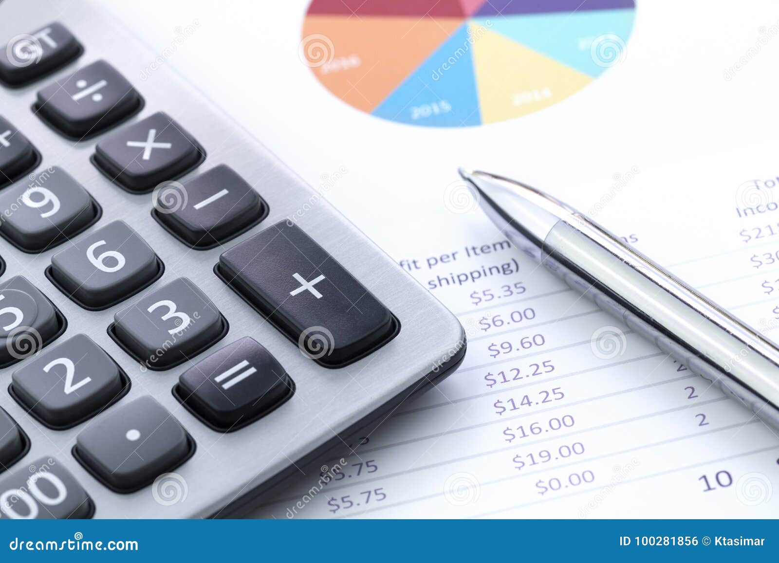 Business Performance Analysis Stock Photo - Image of business, macro ...
