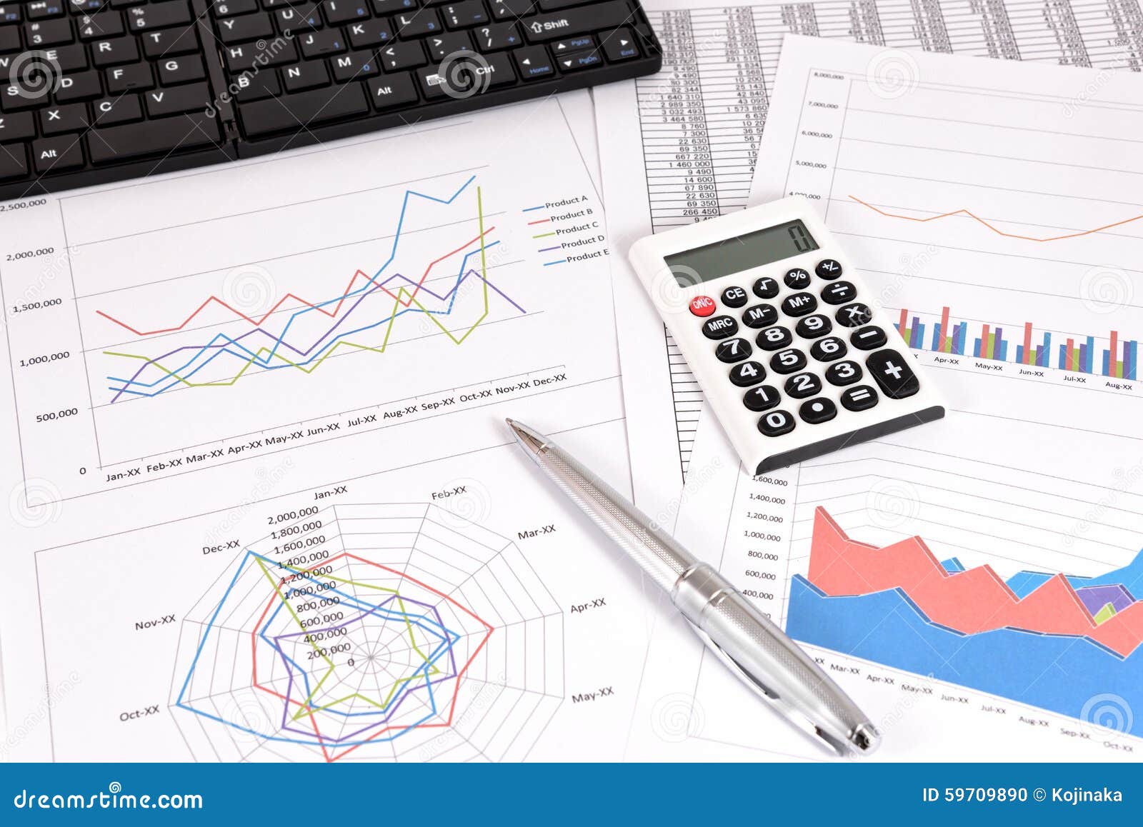Business Performance Analysis. Stock Photo - Image of business, print ...