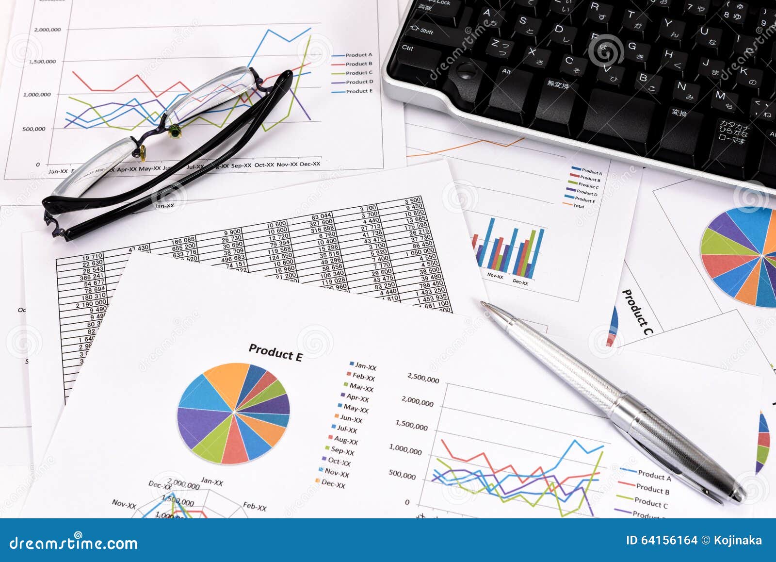 Business Performance Analysis. Stock Photo - Image of management ...