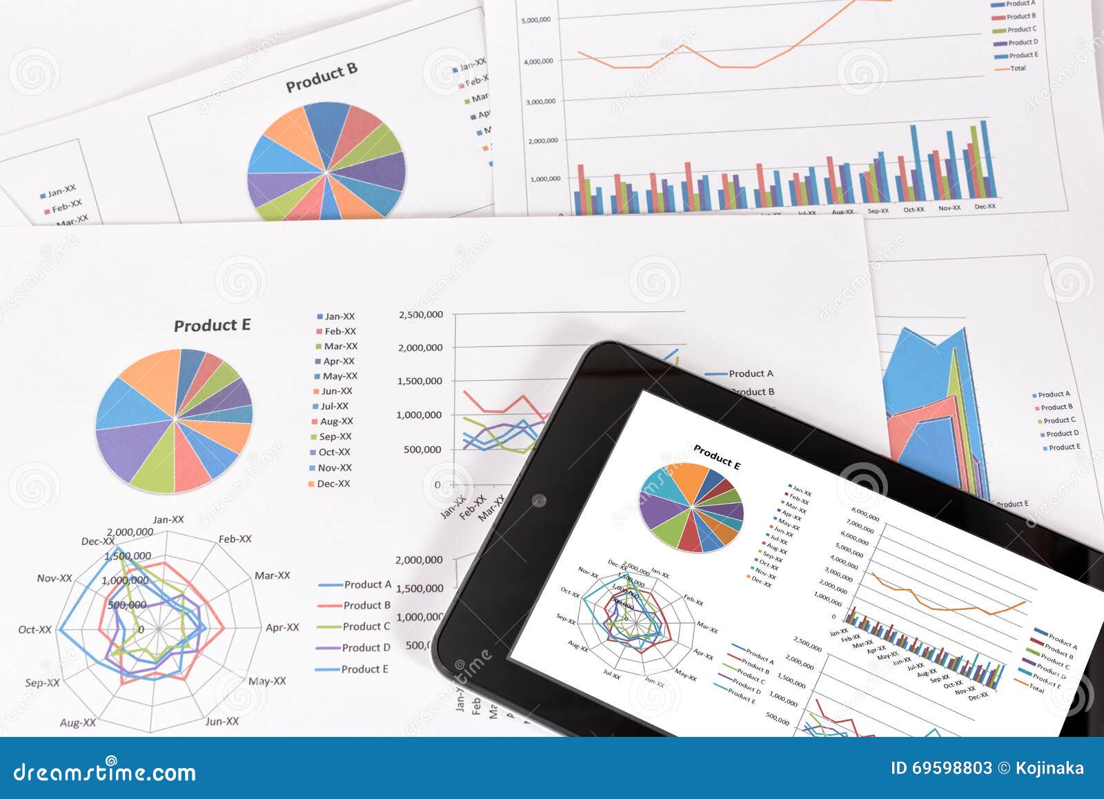 Business Performance Analysis. Stock Image - Image of closing, area ...