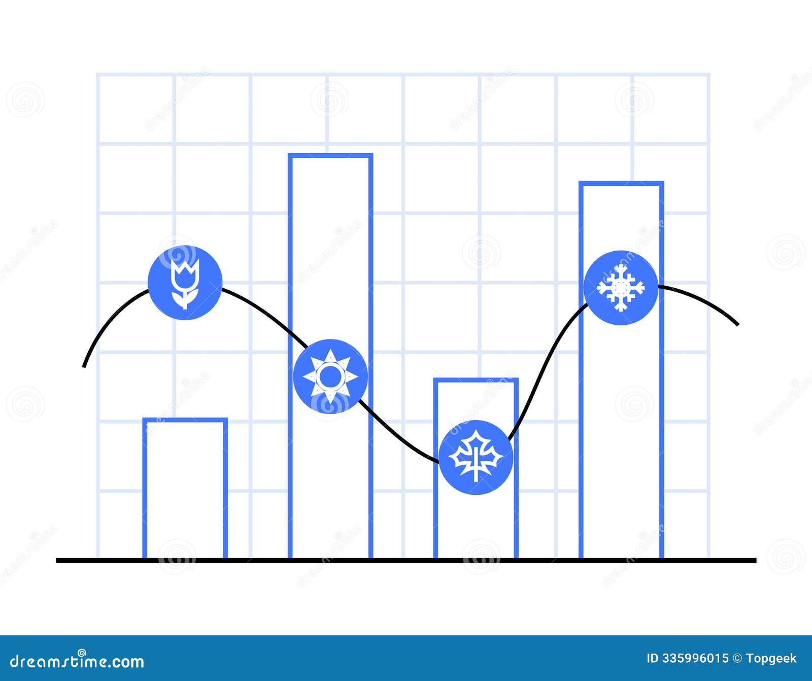Business Performance Analytics with Graphs and Data Insights Stock ...