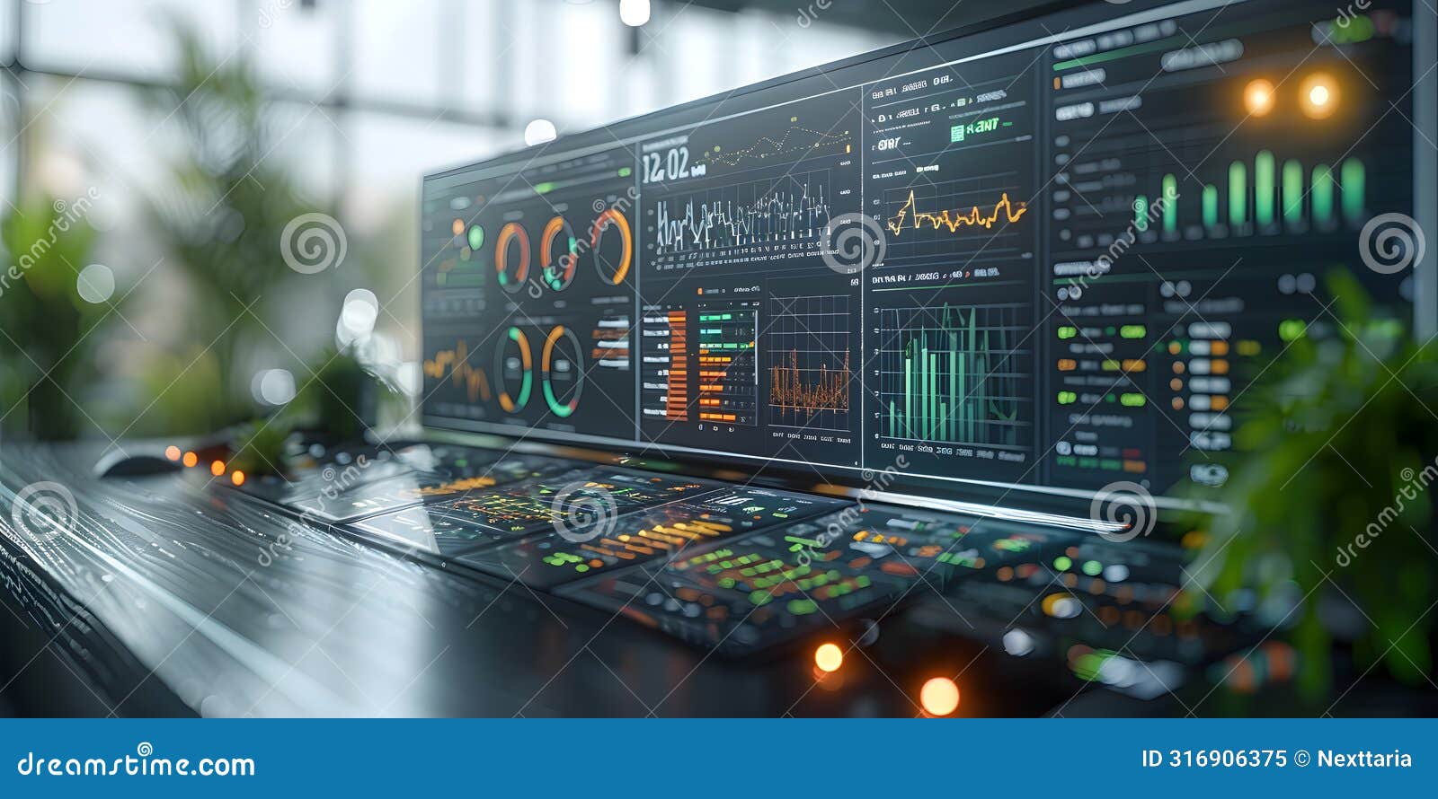 Business Performance Dashboard - Marketing Key Indicators in Digital ... Business Performance Dashboard - Marketing Key Indicators in Digital ...