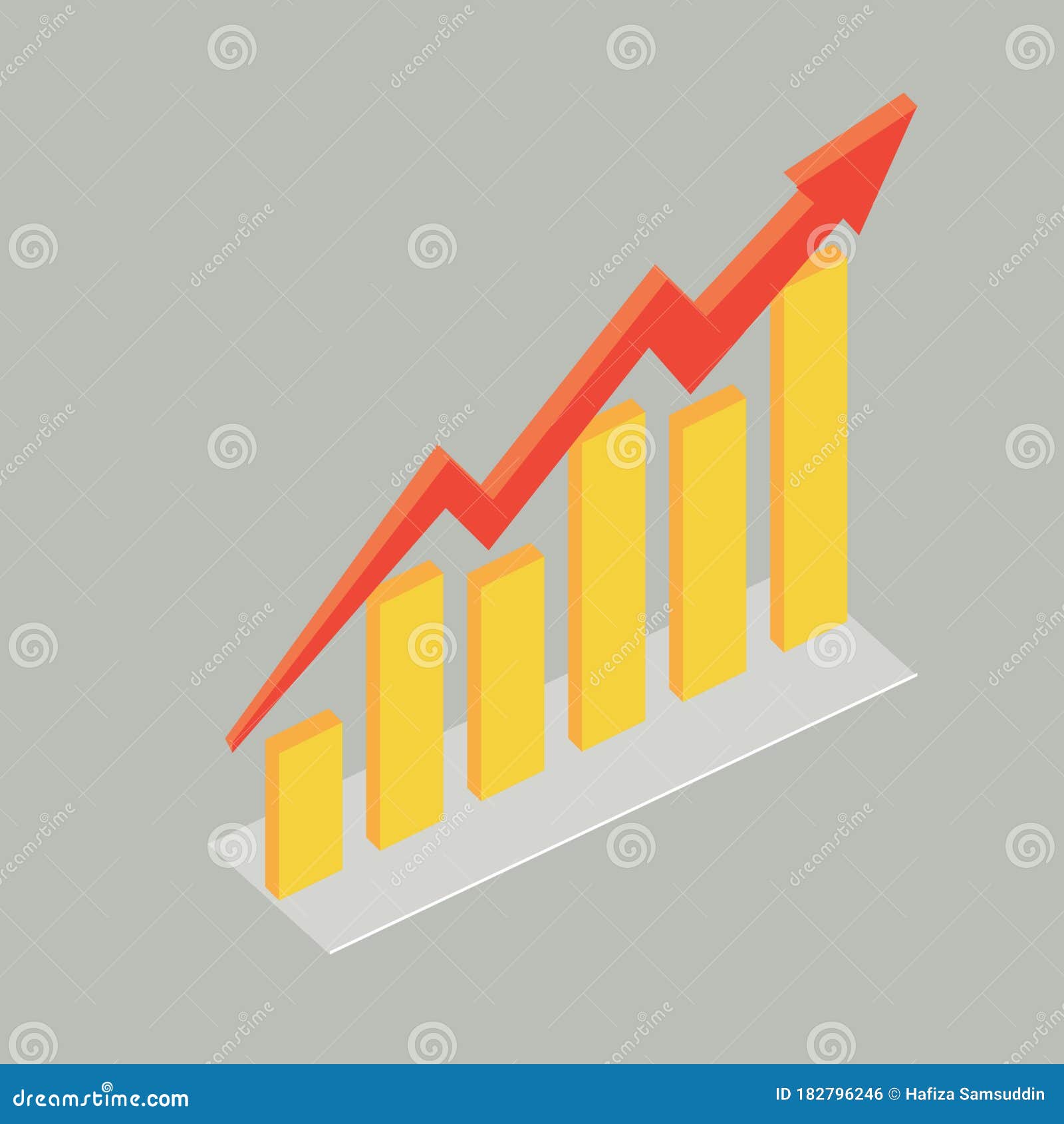 Business Performance Diagram Stock Vector - Illustration of offer ...