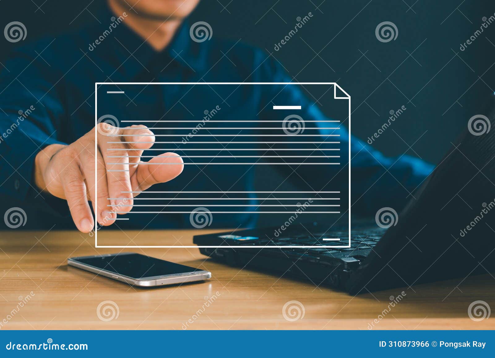 Business Performance Evaluation Form, Business People Use Computers To ...