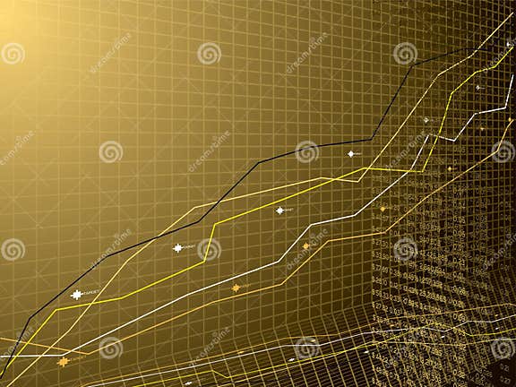 Business performance gold stock vector. Illustration of industry - 2667753