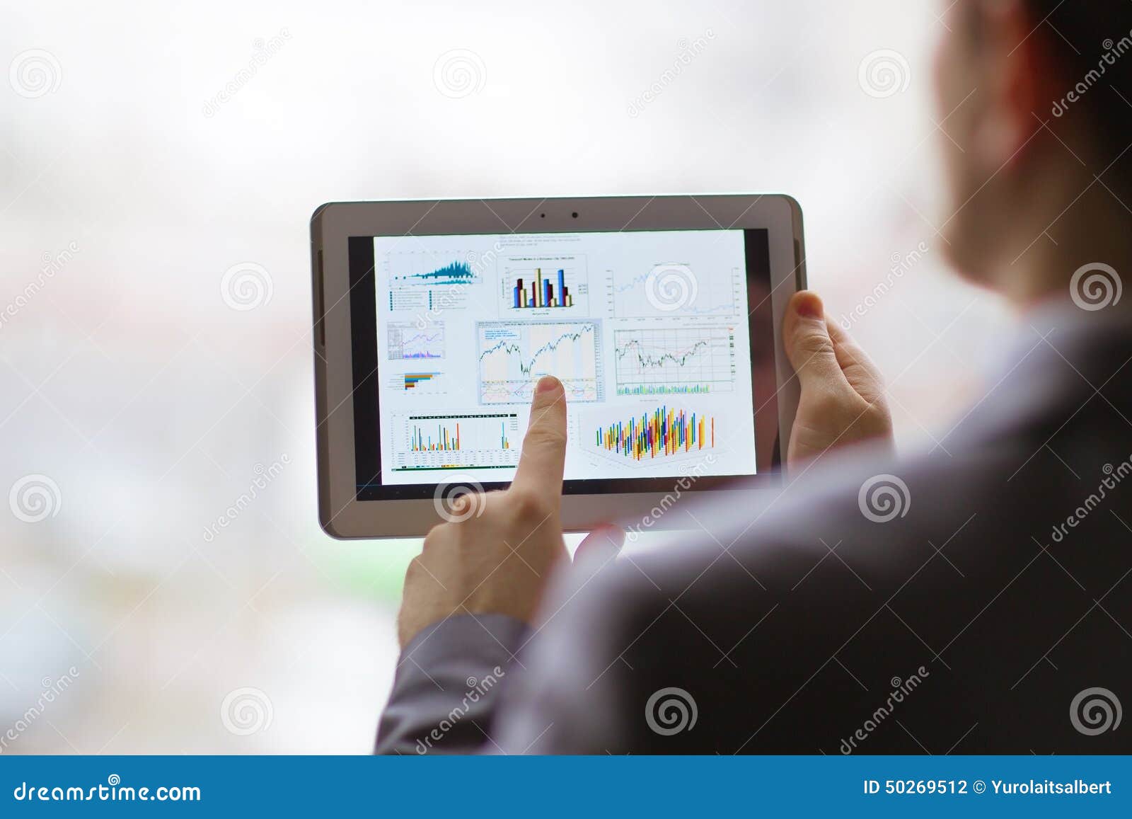 Business Person Analyzing Financial Statistics Stock Photo - Image of ... Business Person Analyzing Financial Statistics Stock Photo - Image of ...