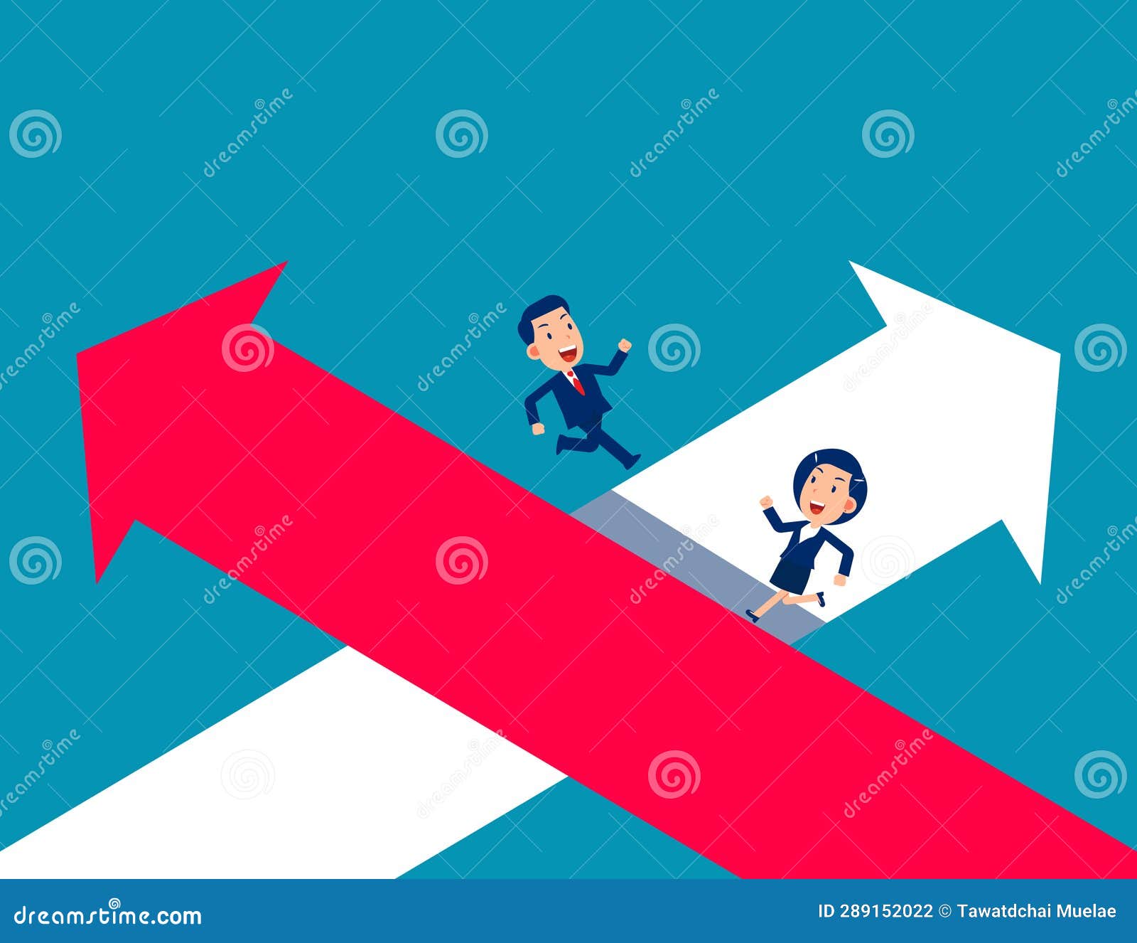 Directions, Person, Arrows Icon. Simple Glyph, Flat Vector Of People ...