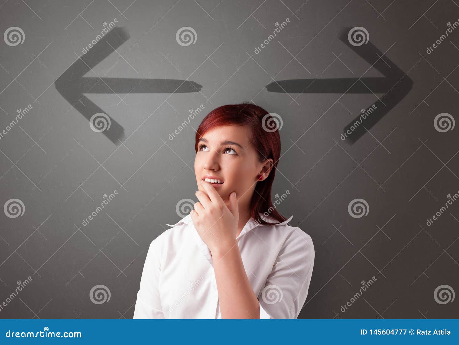 Business Person Choosing Direction Stock Image - Image of blue ... Business Person Choosing Direction Stock Image - Image of blue ...