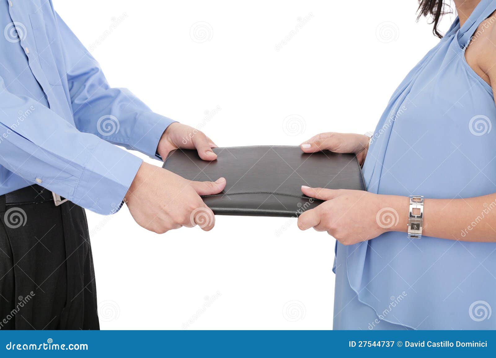 Business Person Fighting for Contract Stock Image - Image of angry ...